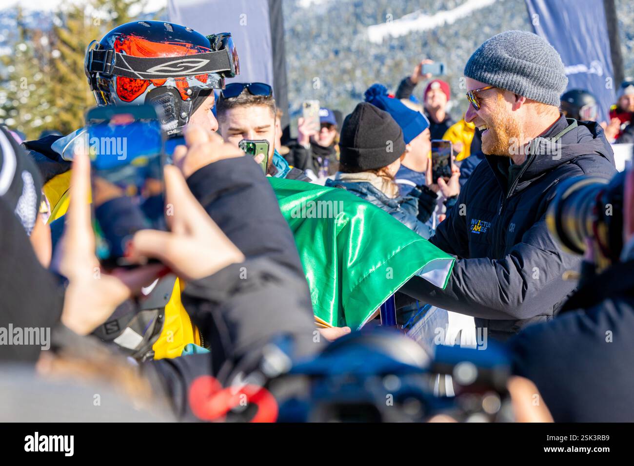 Whistler, Canada. 11th Feb, 2025. Prince Harry, Duke of Sussex at ...