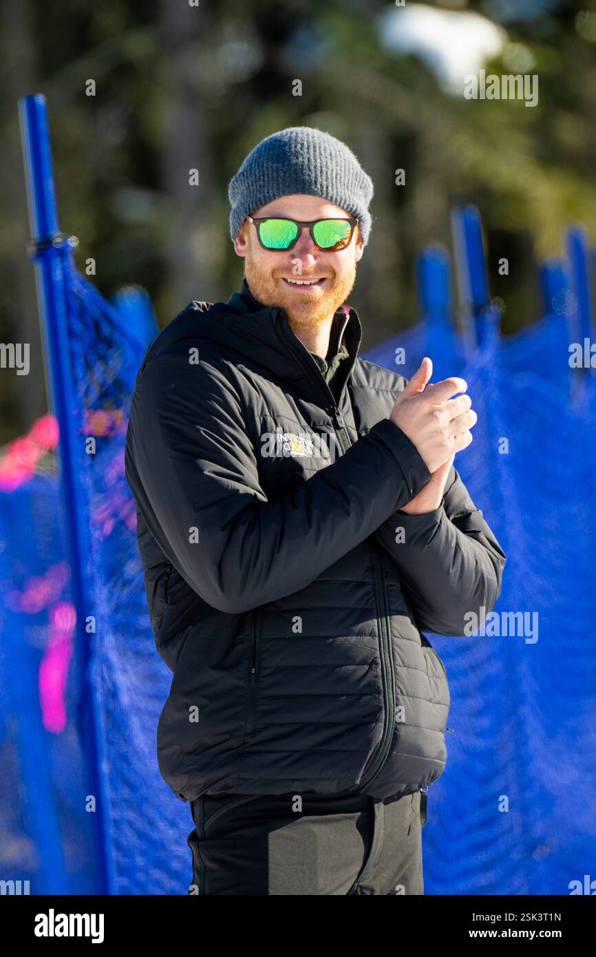 Whistler, Canada. 11th Feb, 2025. Prince Harry, Duke of Sussex at ...