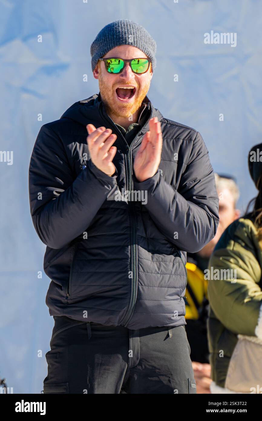 Whistler, Canada. 11th Feb, 2025. Prince Harry, Duke of Sussex at ...