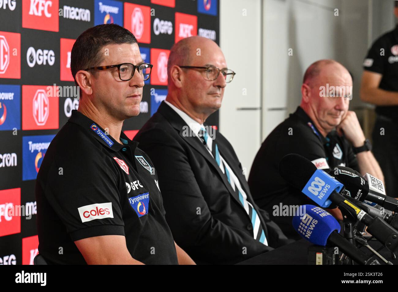 Adelaide, Australia. 12th Feb, 2025. New Port Adelaide Coach to be Josh ...