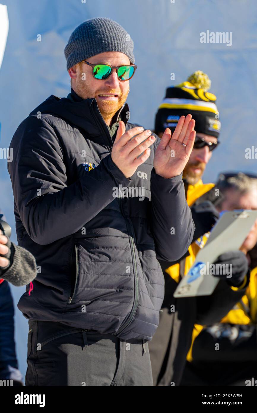 Whistler, Canada. 11th Feb, 2025. Prince Harry, Duke of Sussex at ...