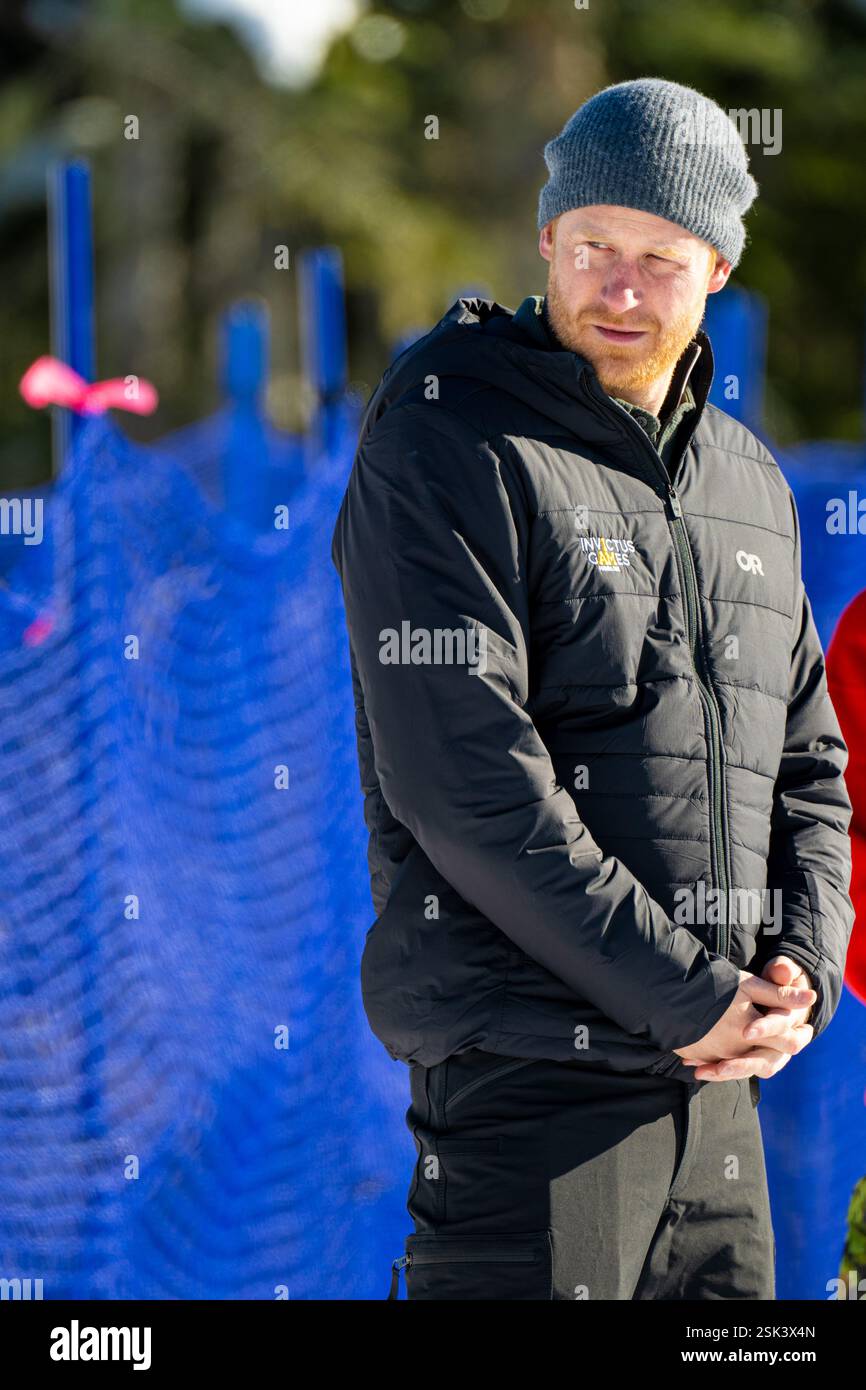 Whistler, Canada. 11th Feb, 2025. Prince Harry, Duke of Sussex at ...