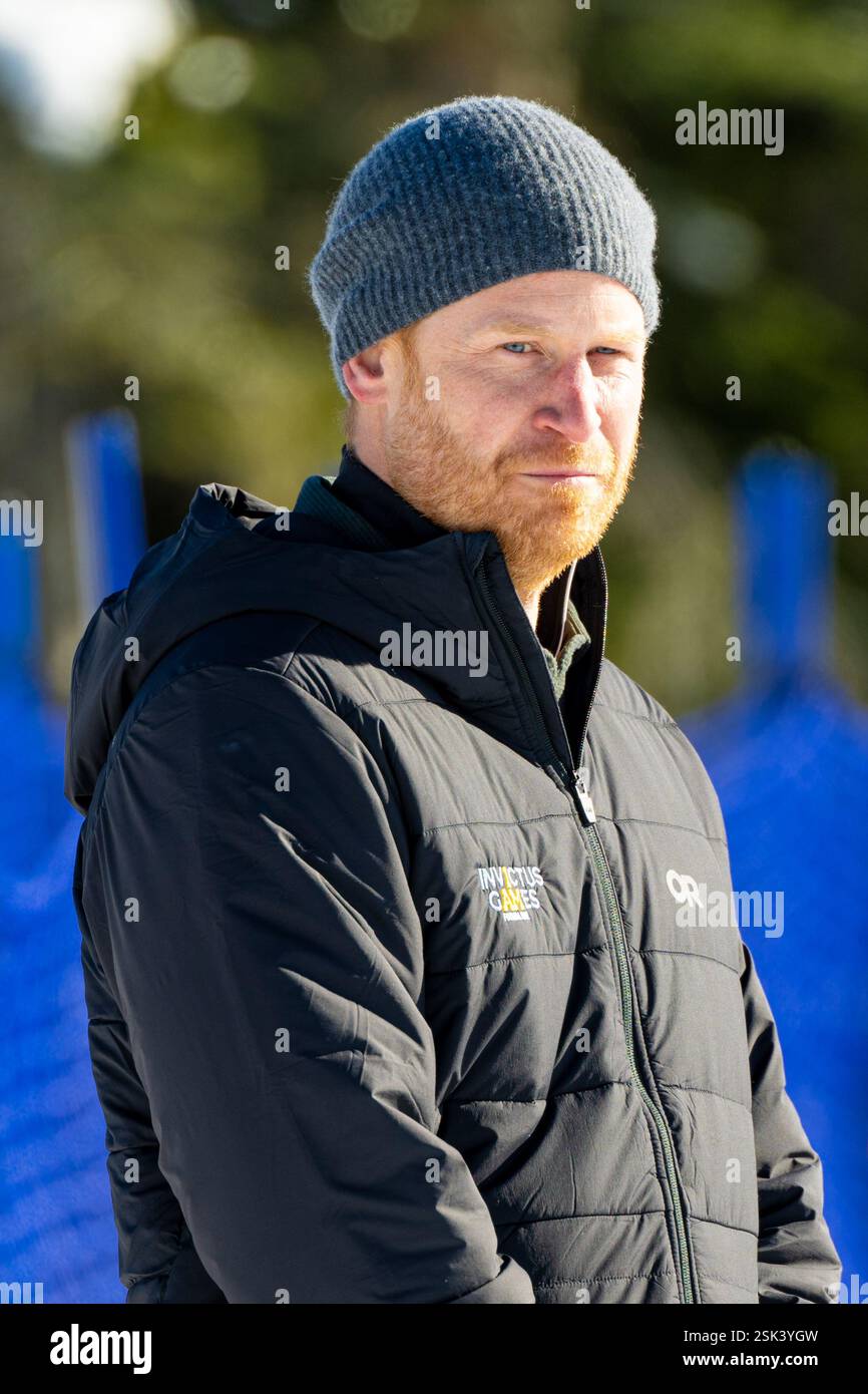 Whistler, Canada. 11th Feb, 2025. Prince Harry, Duke of Sussex at ...