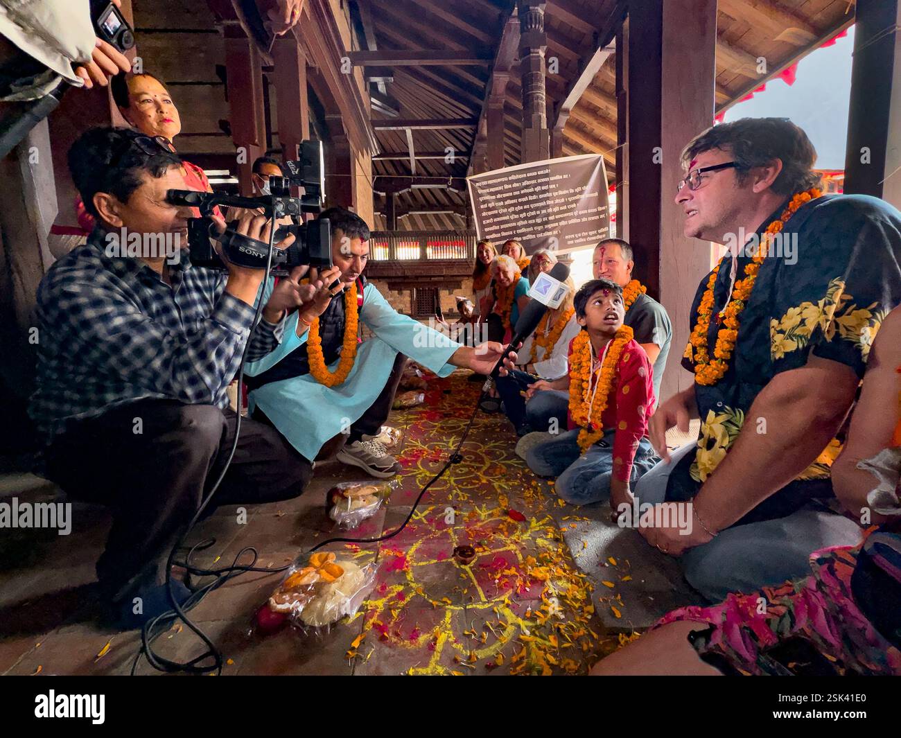 Nepali television hi-res stock photography and images - Alamy