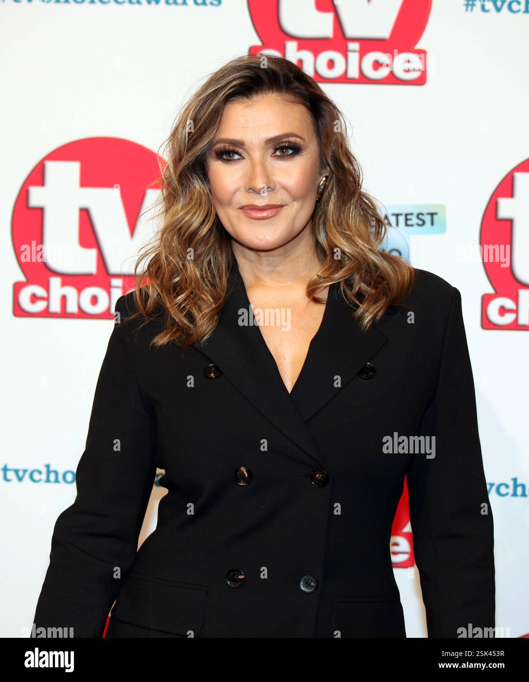 London, UK. Kym Marsh at the TV Choice Awards 2025. Park Lane Hilton ...