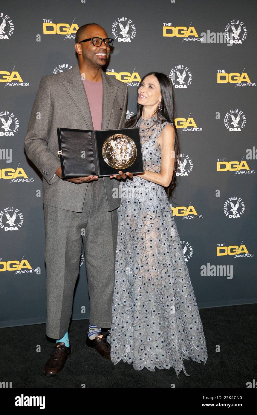 RaMell Ross and Demi Moore at the 77th Annual Directors Guild of ...