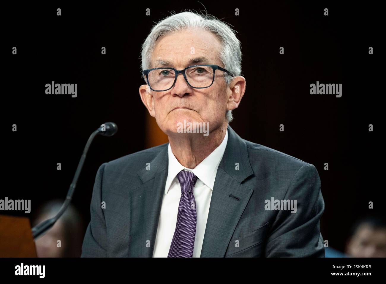 Washington, District Of Columbia, USA. 11th Feb, 2025. JEROME POWELL ...