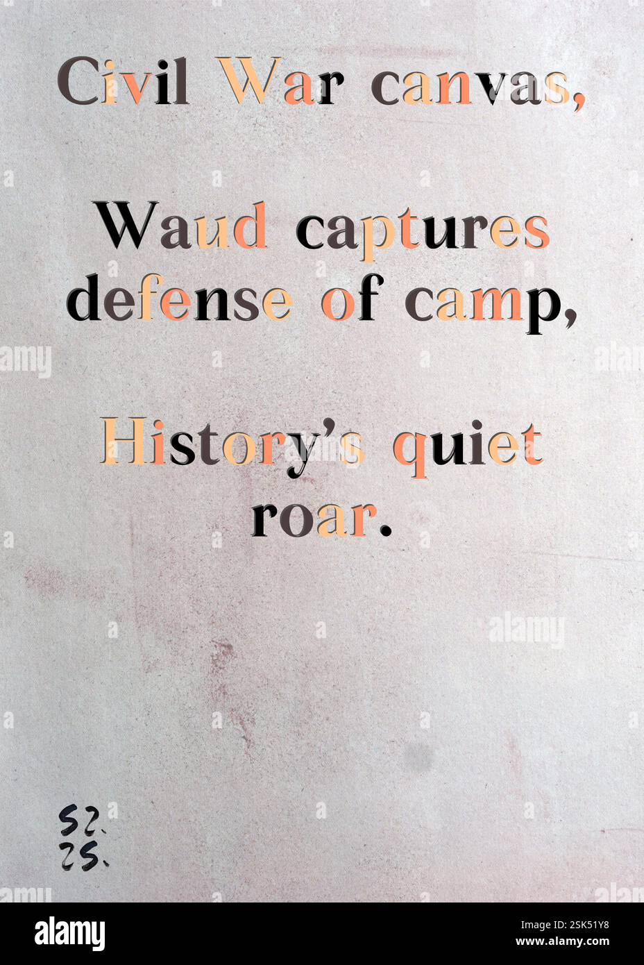 Civil War canvas, Waud captures defense of camp, History's quiet roar ...