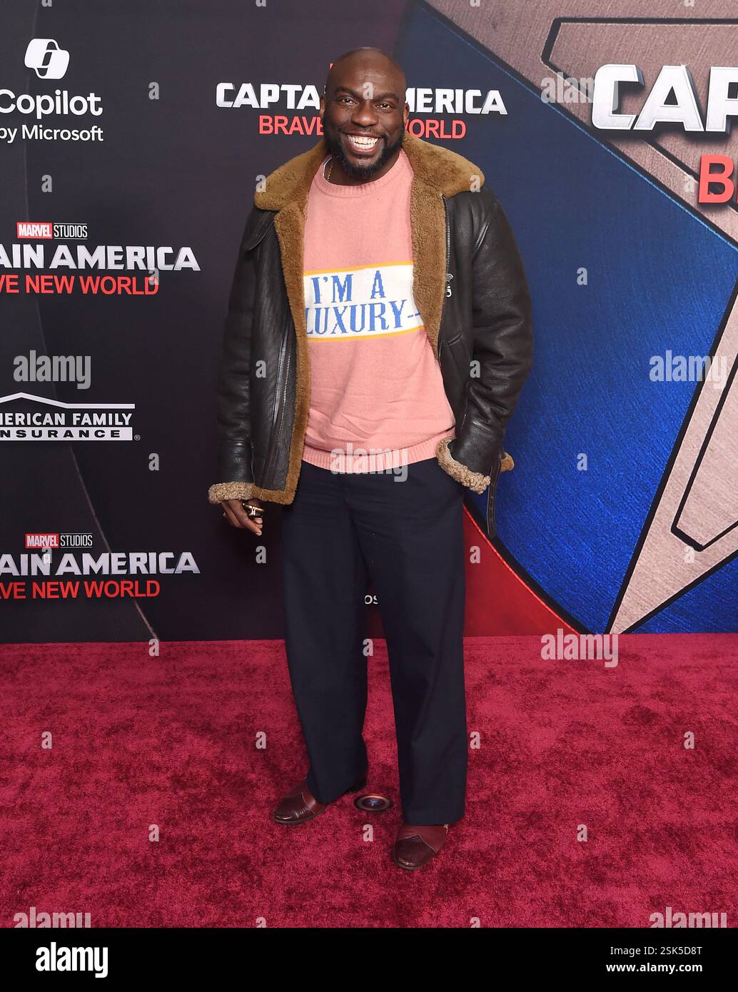 Hollywood, USA. 11th Feb, 2025. Omar Dorsey arriving to the ‘Captain ...