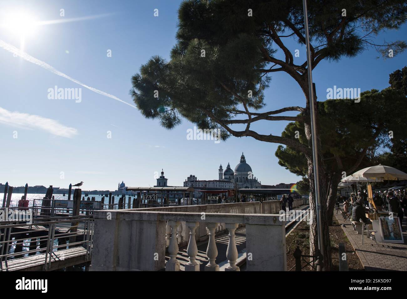 Basilica of Santa Maria della Salute is one of the best known in Venice ...