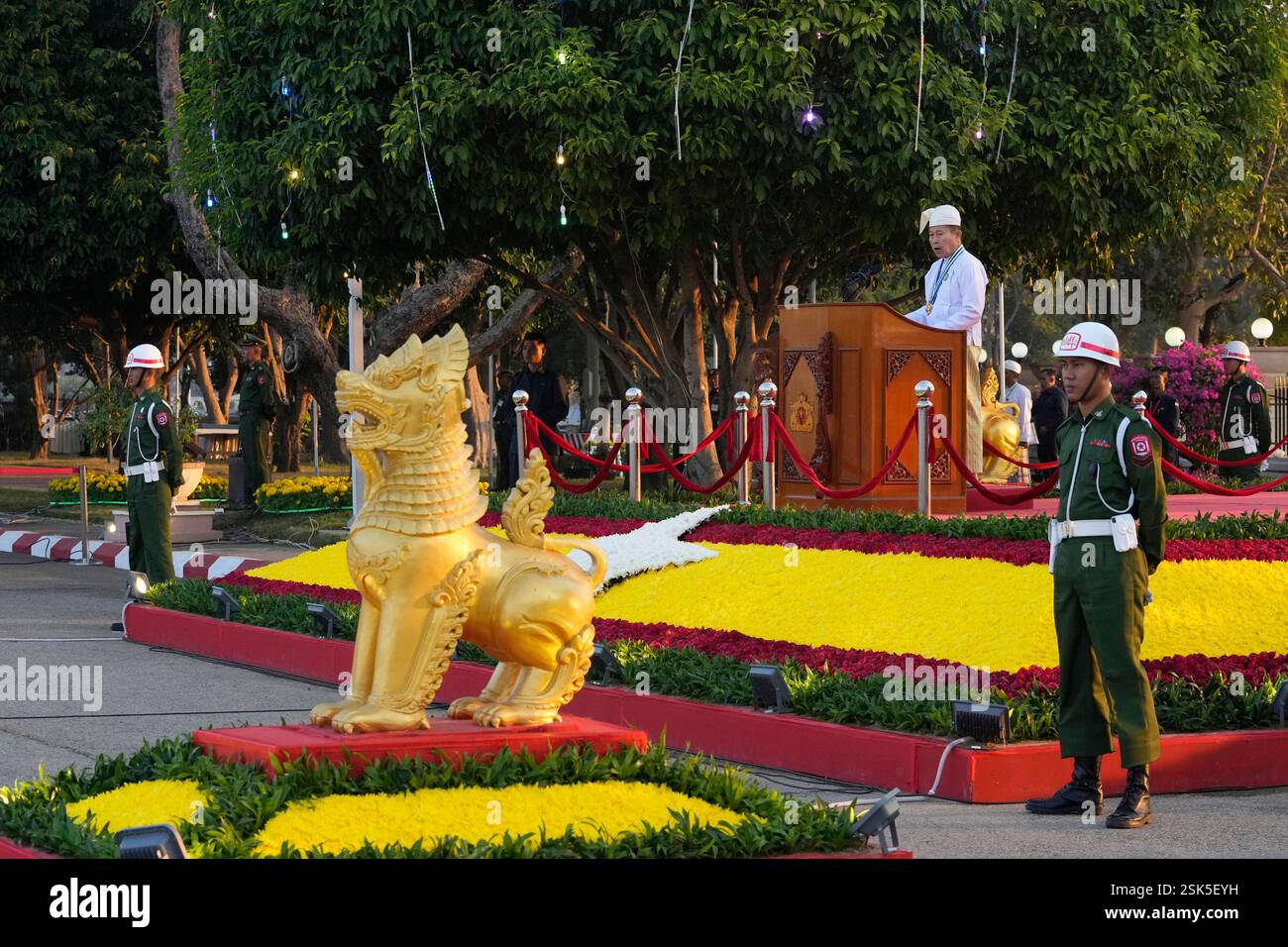Myanmar's Deputy Chairman of State Administration Council Vice Senior ...