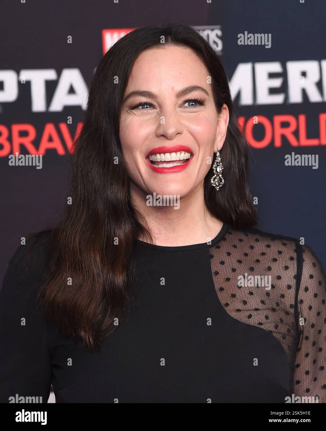 Hollywood, USA. 11th Feb, 2025. Liv Tyler arriving to the ‘Captain ...