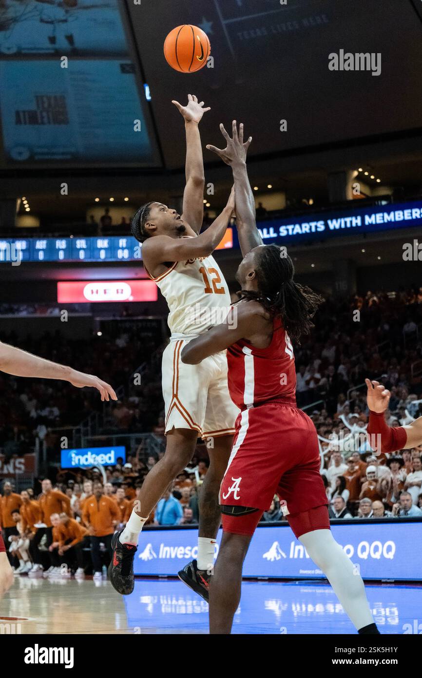 Austin, USA. 11th Feb, 2025. Feb 11, 2025. Tramon Mark (12) of the ...