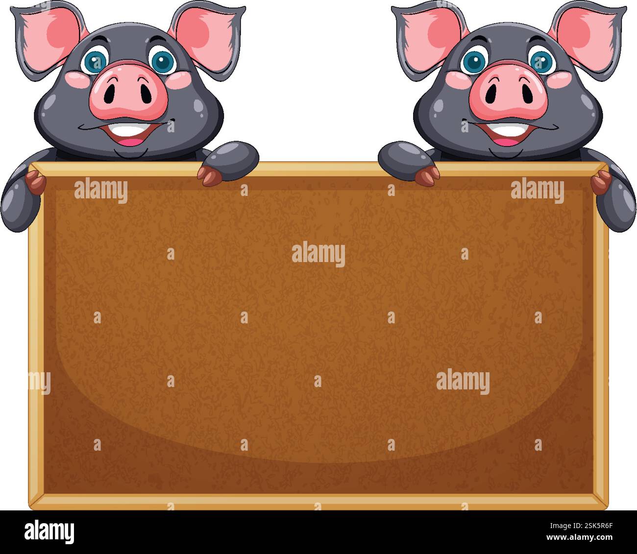 Cartoon pigs Cut Out Stock Images & Pictures - Alamy
