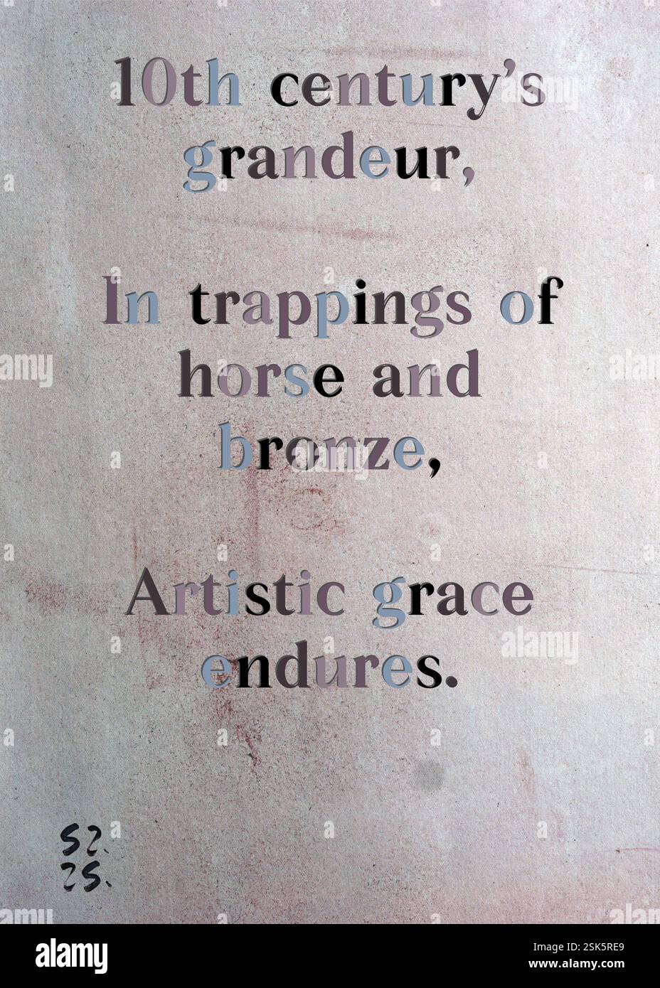 10th century's grandeur, In trappings of horse and bronze, Artistic ...