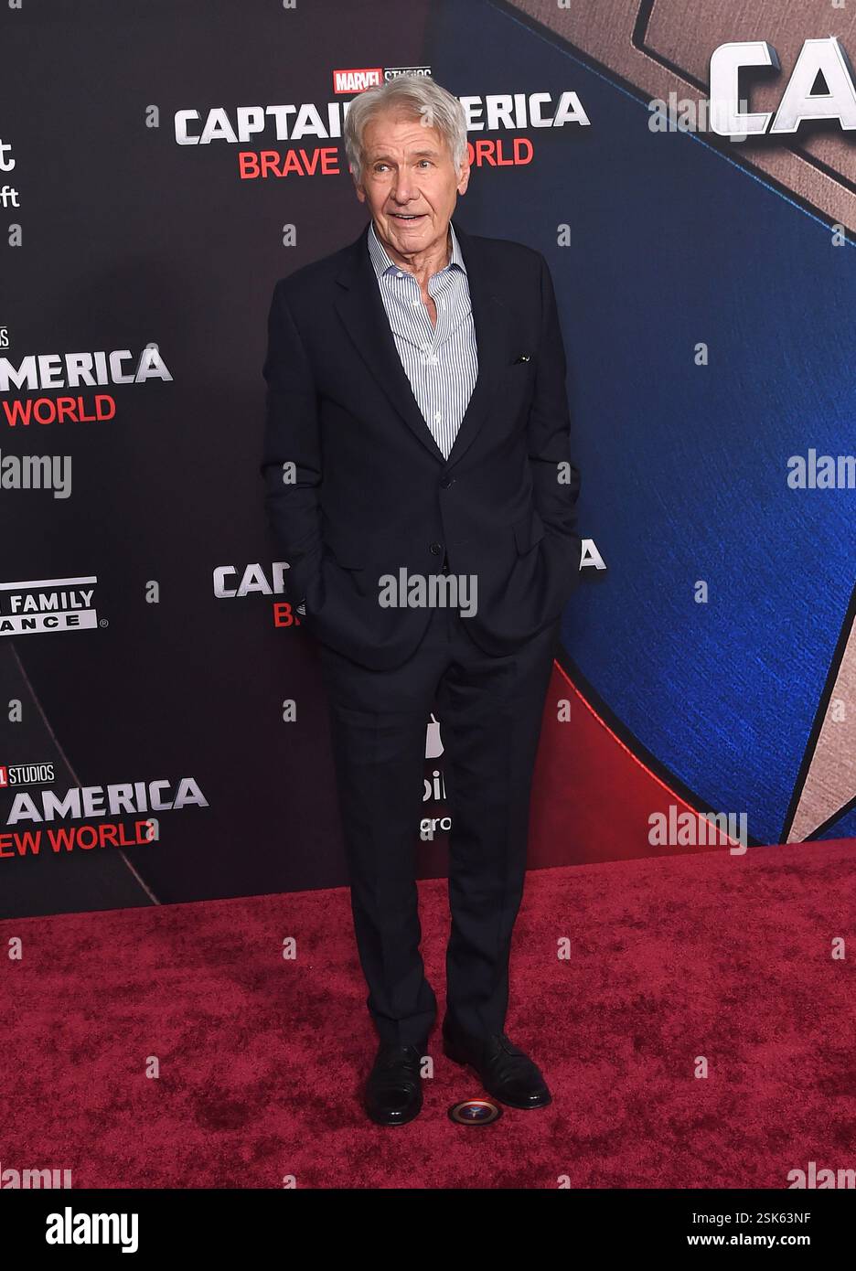 Hollywood, USA. 11th Feb, 2025. Harrison Ford arriving to the ‘Captain ...