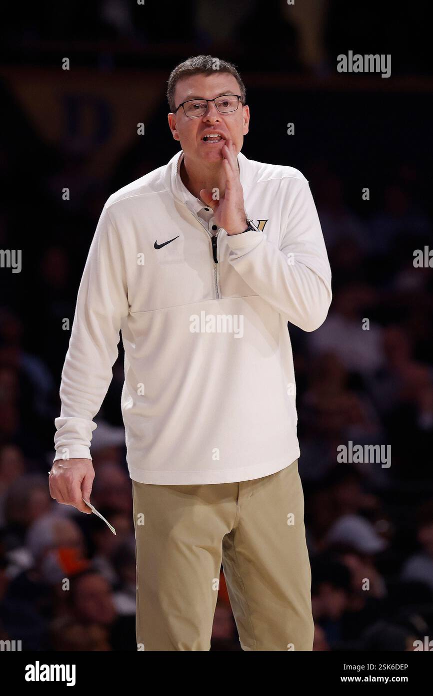 NASHVILLE, TN - FEBRUARY 11: Vanderbilt Commodores head coach Mark ...
