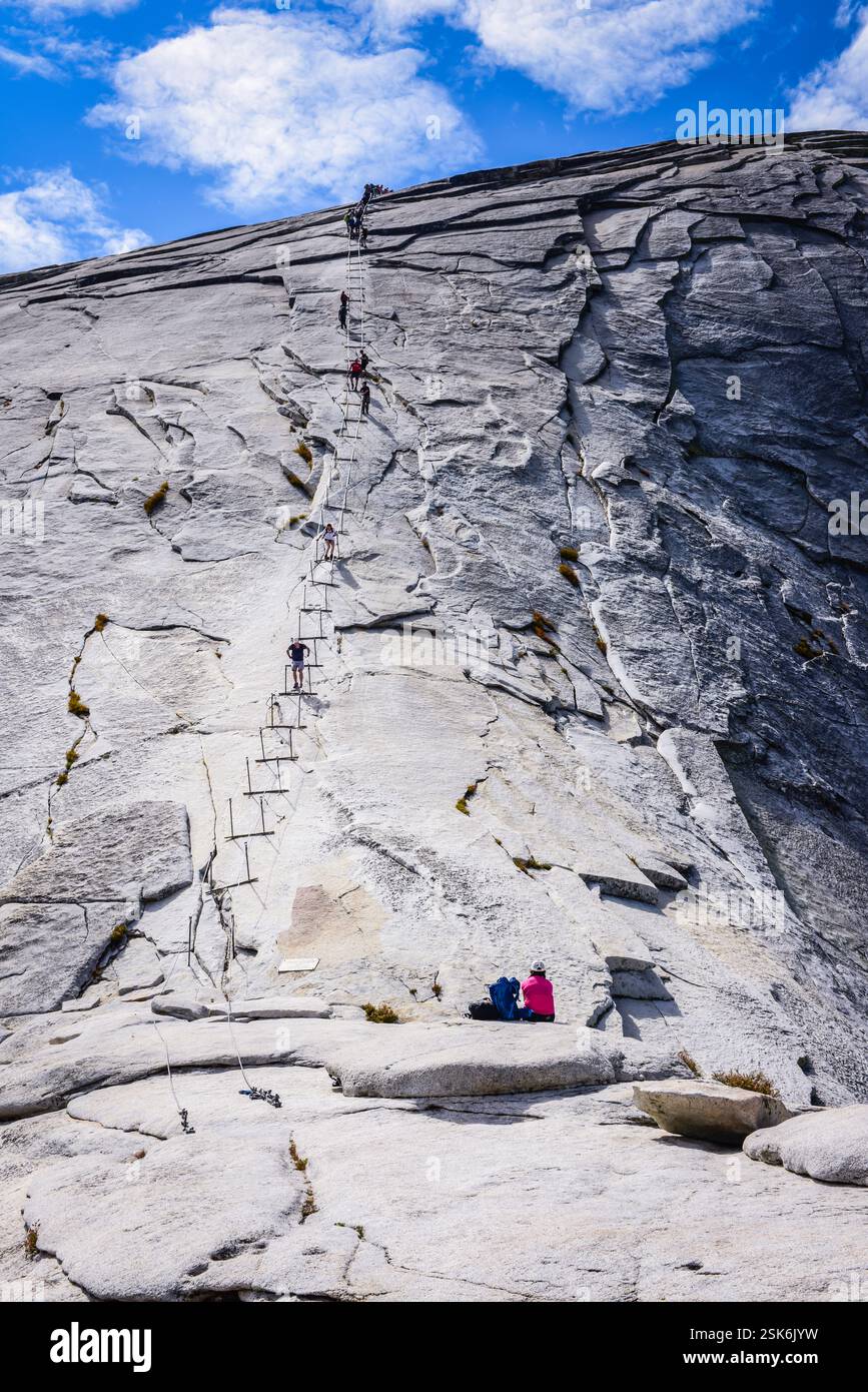 Half Dome Hike up the famously dangerous Half Dome Cables in Yosemite ...