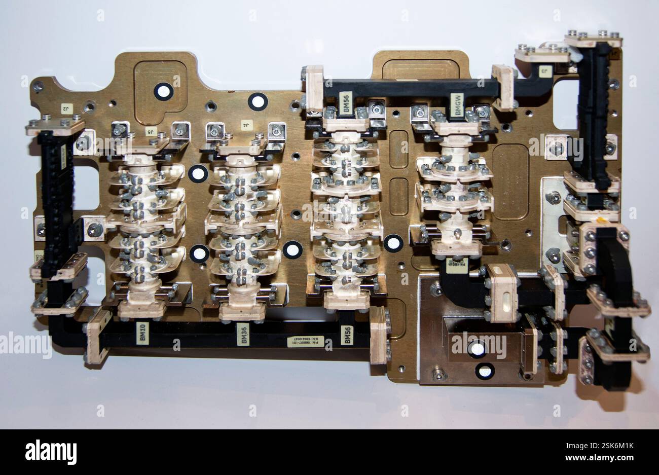A dual manifold multiplexer on display at the Space Symposium ...