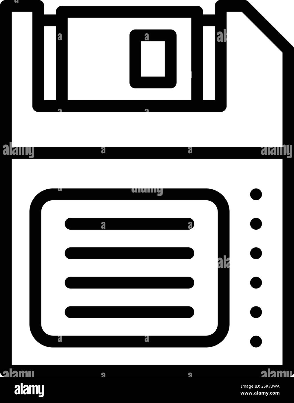 Icon for floppy, technology Stock Vector Image & Art - Alamy