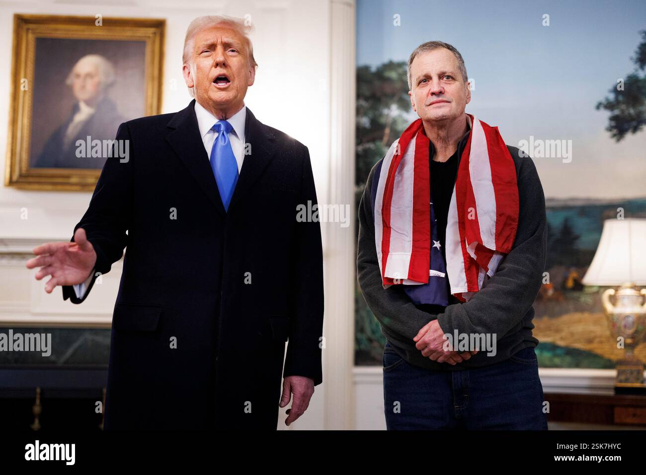 Washington, United States. 11th Feb, 2025. US President Donald Trump ...