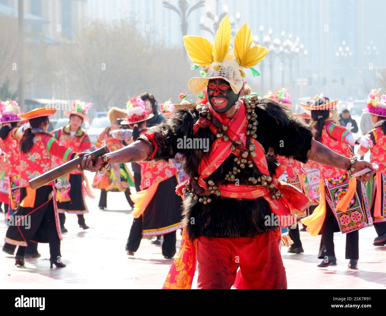 **CHINESE MAINLAND, HONG KONG, MACAU AND TAIWAN OUT** Folk artists ...
