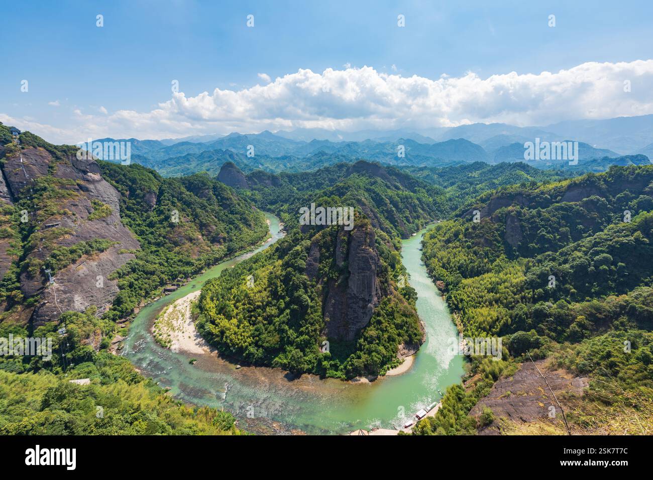 Panorama tianmen mountain peak hi-res stock photography and images - Alamy