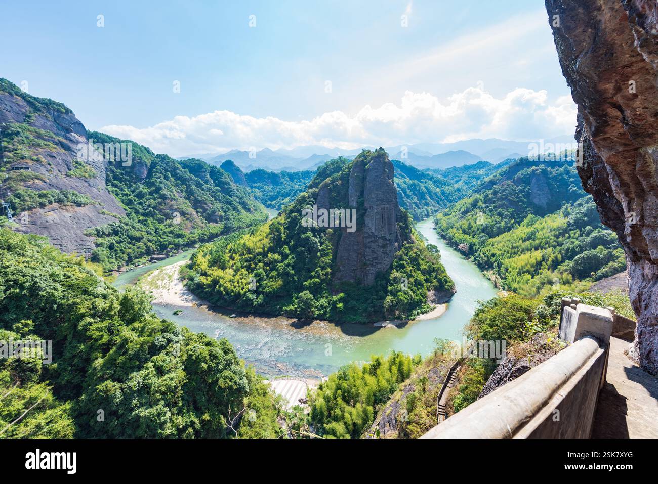Panorama tianmen mountain peak hi-res stock photography and images - Alamy