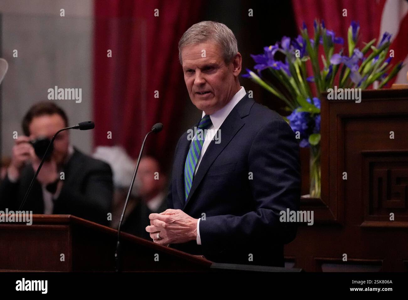 Governor Bill Lee delivers his State of the State address Monday, Feb ...