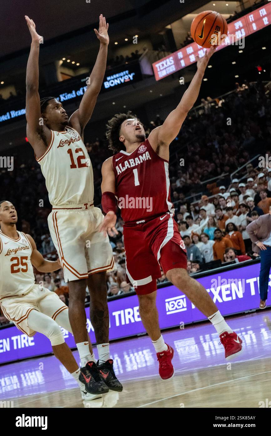 Austin, USA. 11th Feb, 2025. Feb 11, 2025. Mark Sears (1) of the ...