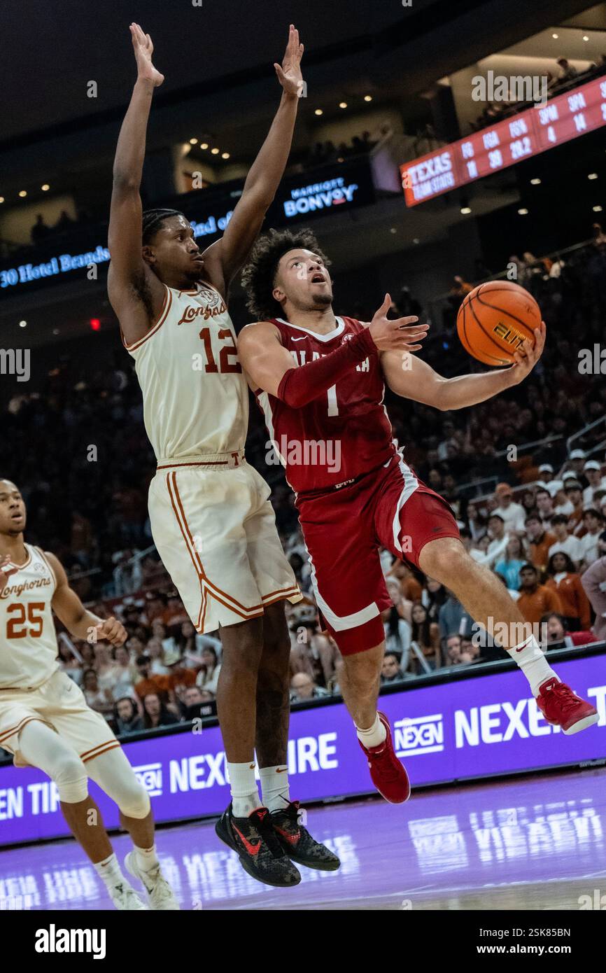 Austin, USA. 11th Feb, 2025. Feb 11, 2025. Mark Sears (1) of the ...