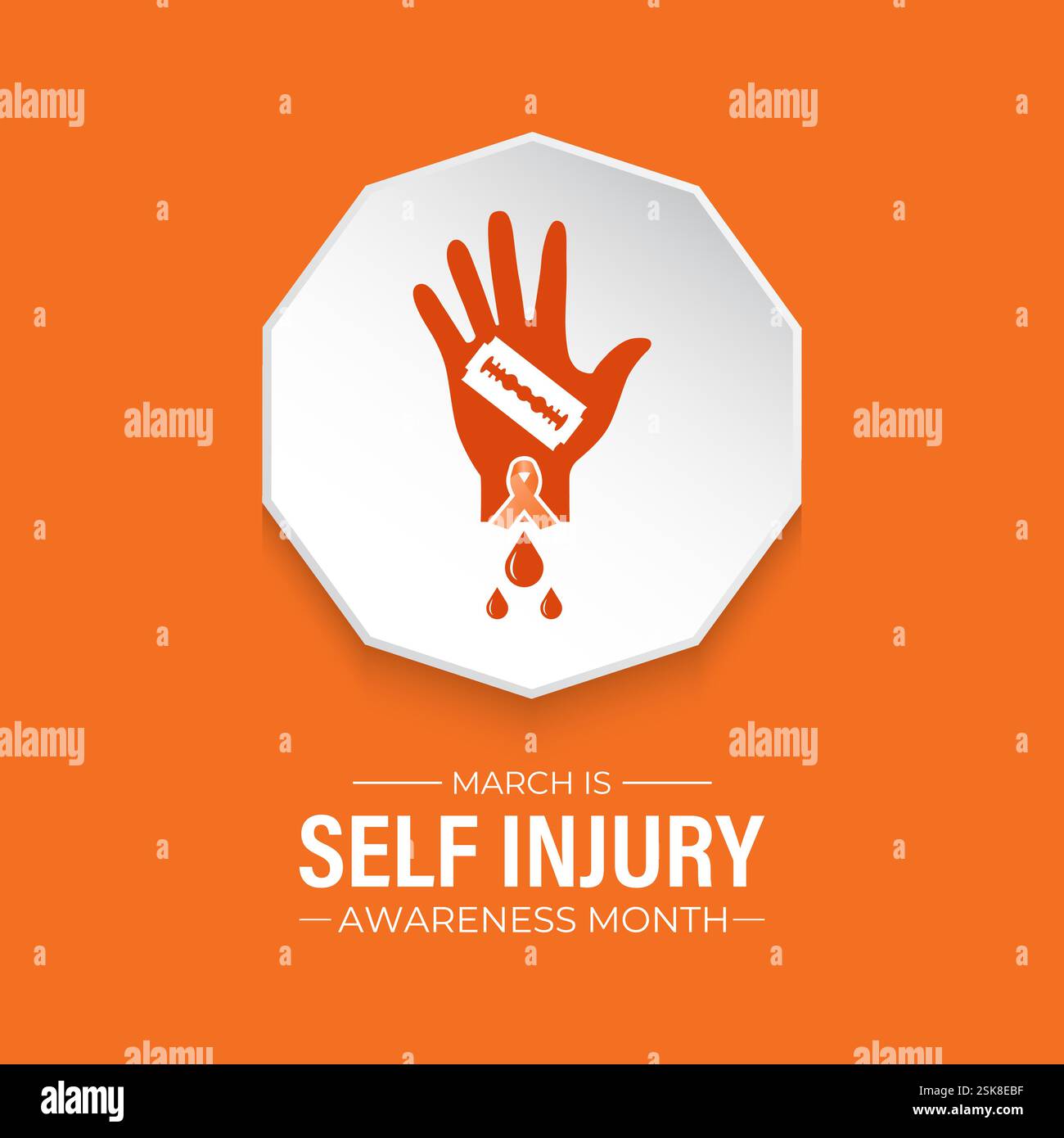 Self-Injury Awareness Month (SIAM) is observed every March to raise ...