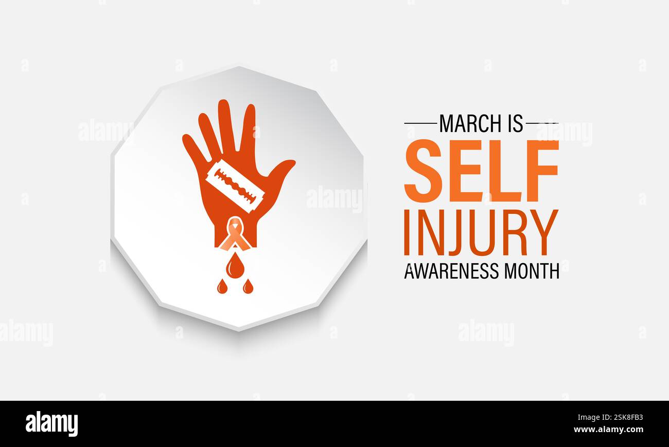 Self-Injury Awareness Month (SIAM) is observed every March to raise ...