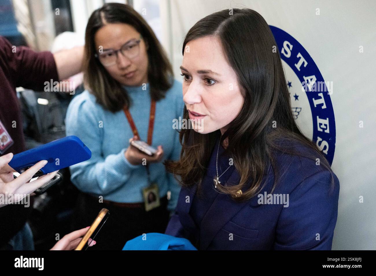 Washington, United States. 11th Feb, 2025. U.S. Senator Katie Britt (R ...