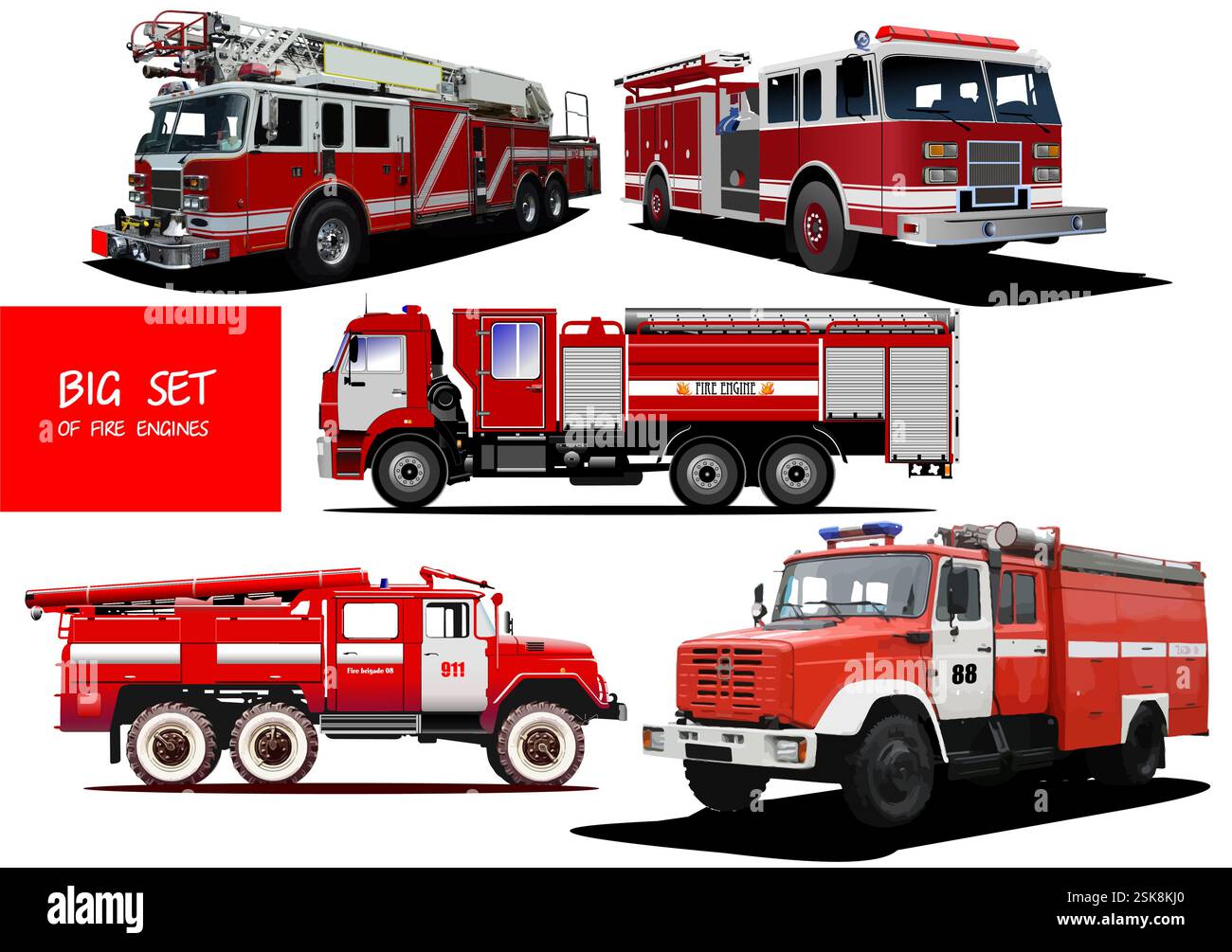 Fire ems department Stock Vector Images - Alamy