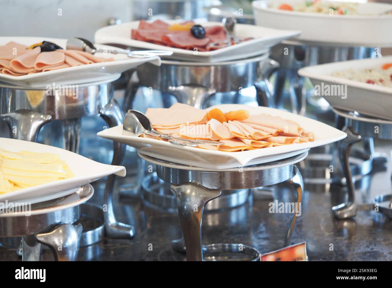 Variety cold appetizers salads hi-res stock photography and images - Alamy