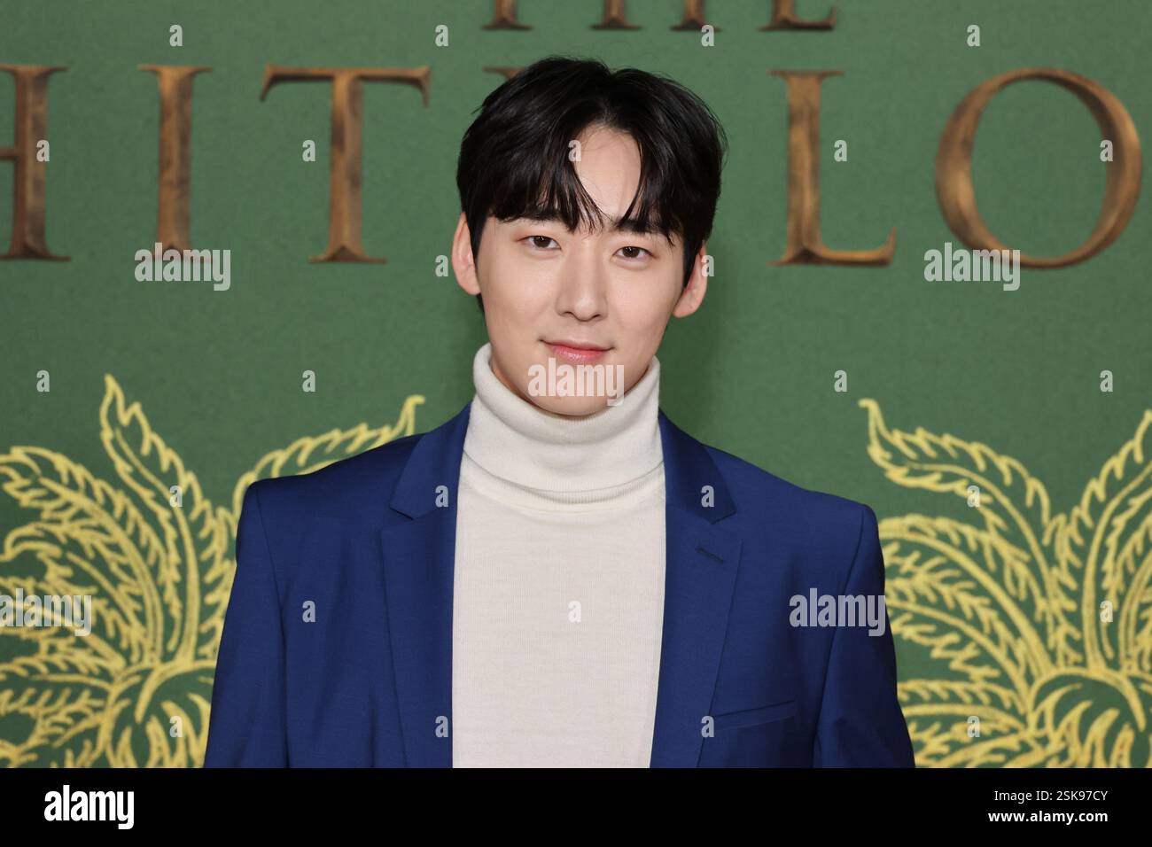Los Angeles, USA. 11th Feb, 2025. Kevin Woo arrives at the Los Angeles ...