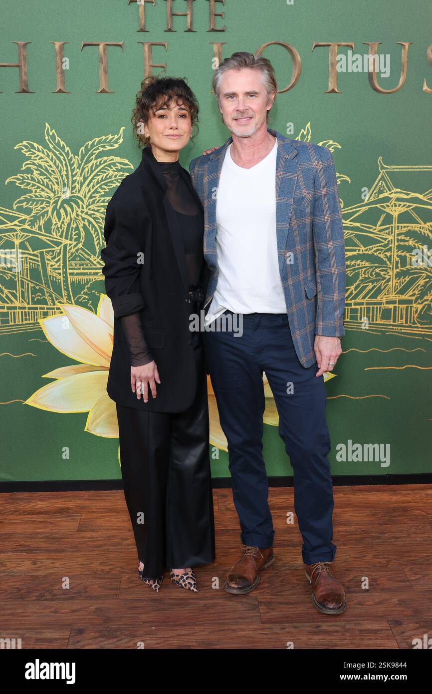 Los Angeles, USA. 11th Feb, 2025. Emmanuel Chriqui and Sam Trammel ...