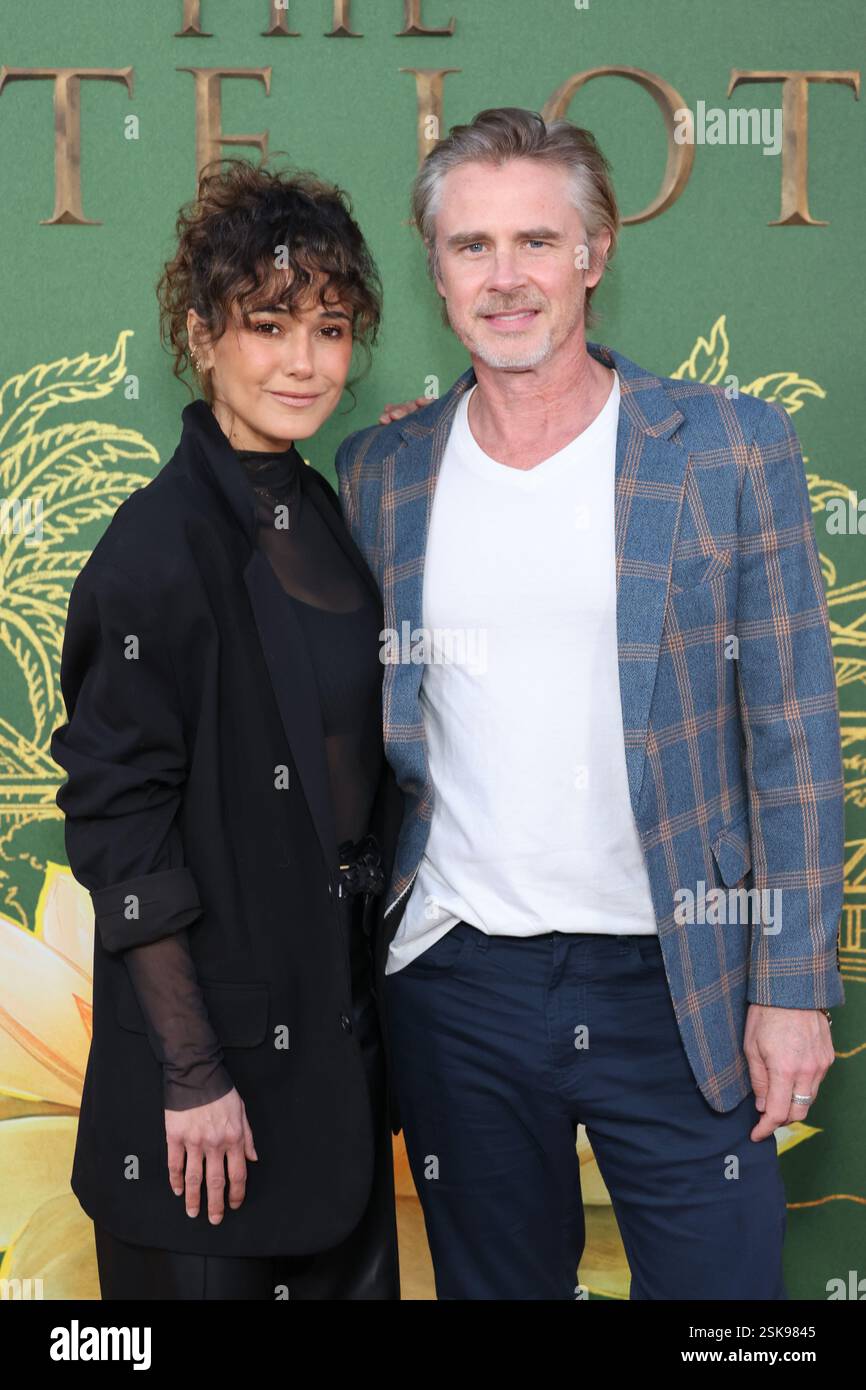 Los Angeles, USA. 11th Feb, 2025. Emmanuel Chriqui and Sam Trammel ...