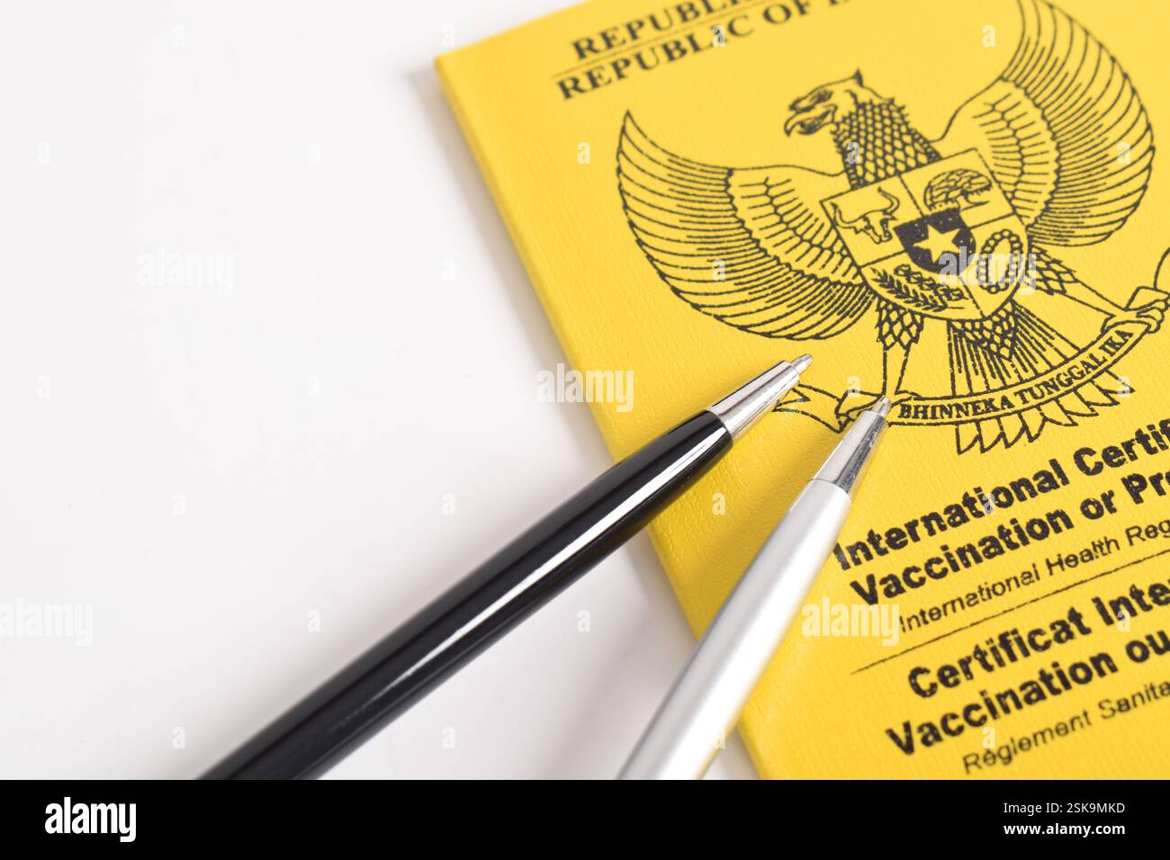 Indonesian International Vaccination or Prophylaxis Certificate Book ...