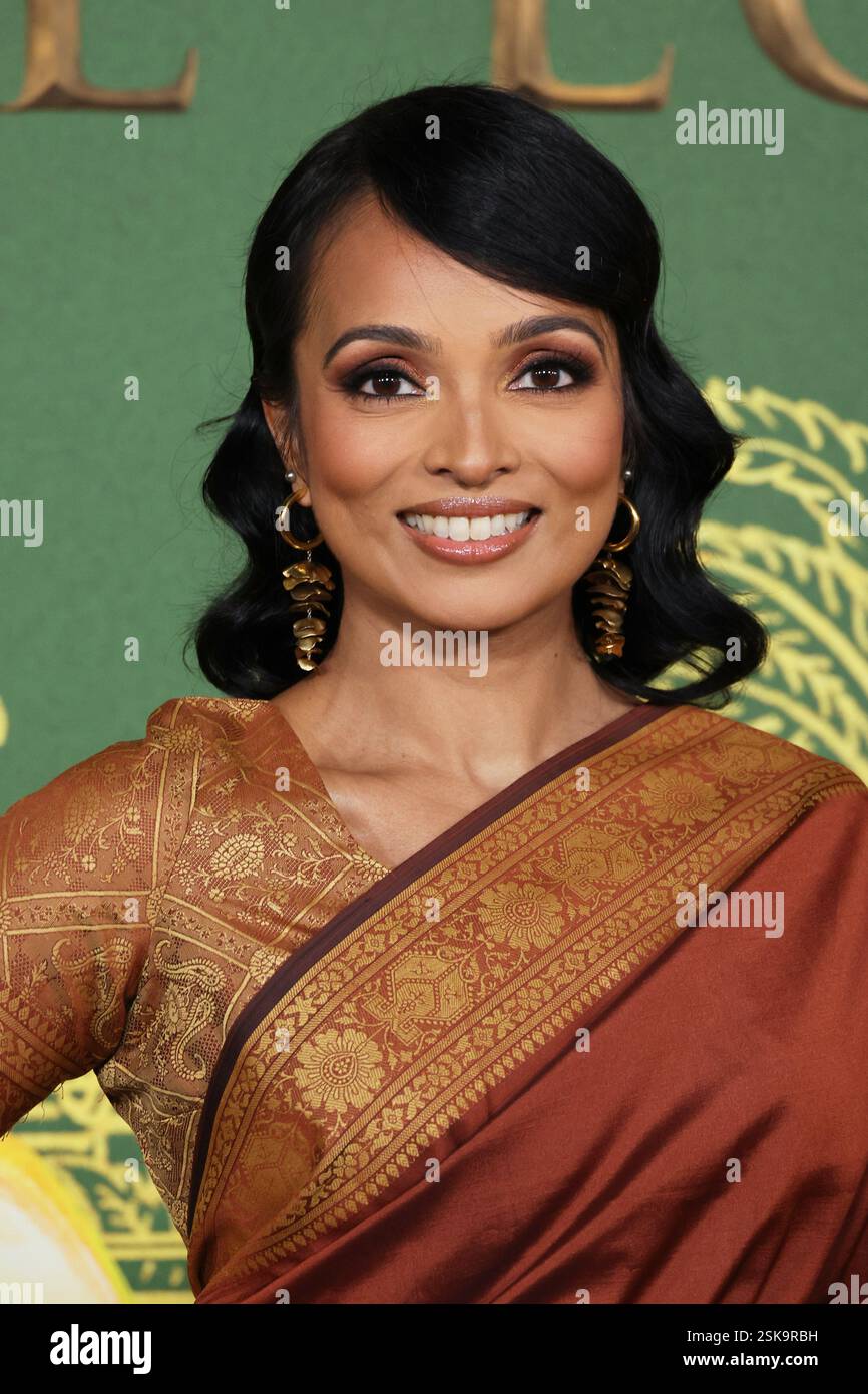 Los Angeles, USA. 11th Feb, 2025. Shalini Peiris arrives at the Los ...