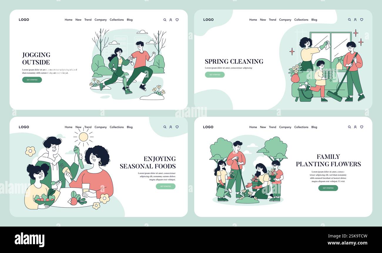 Spring activities and family time featured in four engaging ...