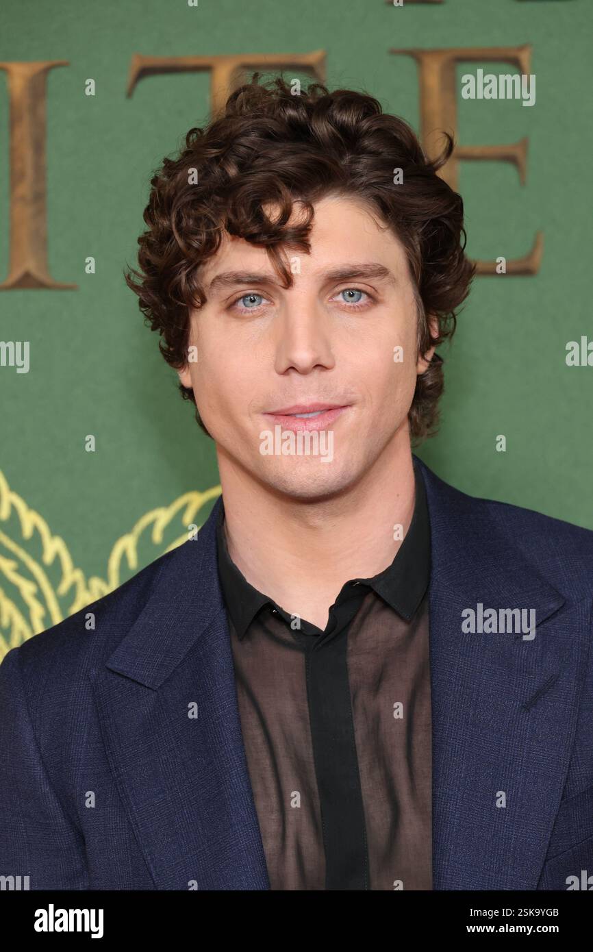 Los Angeles, USA. 11th Feb, 2025. Lucas Gage arrives at the Los Angeles ...