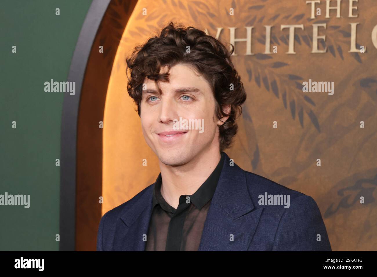 Los Angeles, USA. 11th Feb, 2025. Lucas Gage arrives at the Los Angeles ...