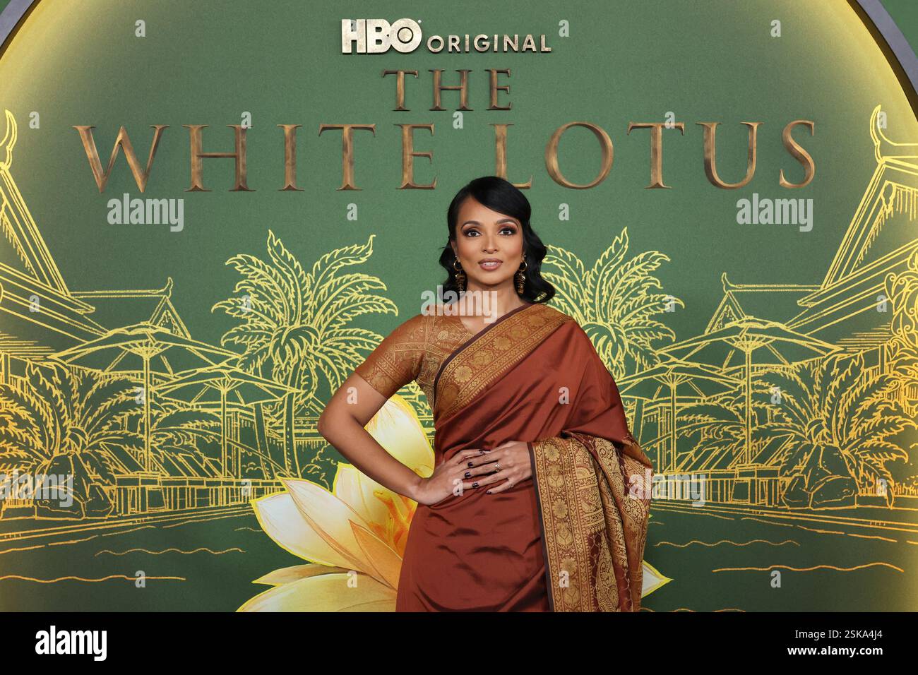 Los Angeles, USA. 11th Feb, 2025. Shalini Peiris arrives at the Los ...