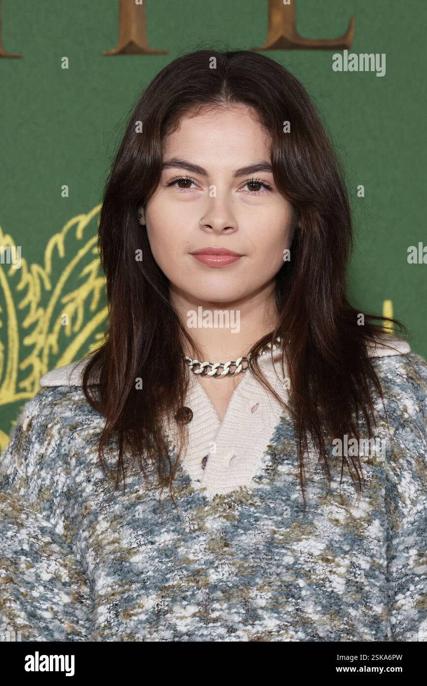 Los Angeles, USA. 11th Feb, 2025. Destiny Rogers arrives at the Los ...