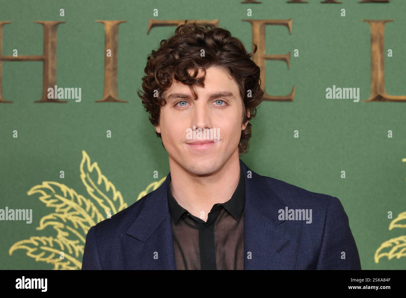 Los Angeles, USA. 11th Feb, 2025. Lucas Gage arrives at the Los Angeles ...