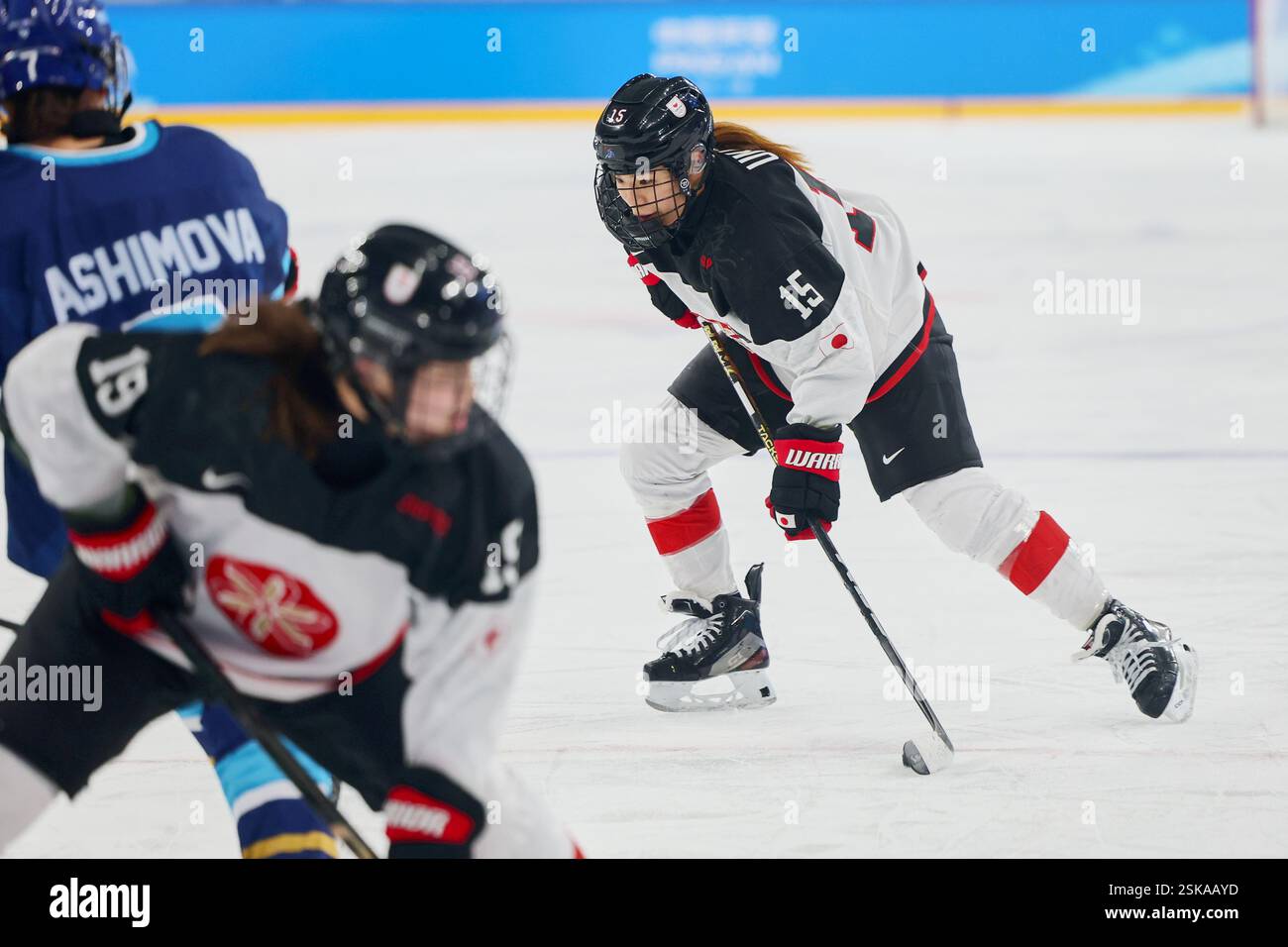 Harbin, China. 12th Feb, 2025. Rui Ukita (JPN) Ice Hockey : Women's ...