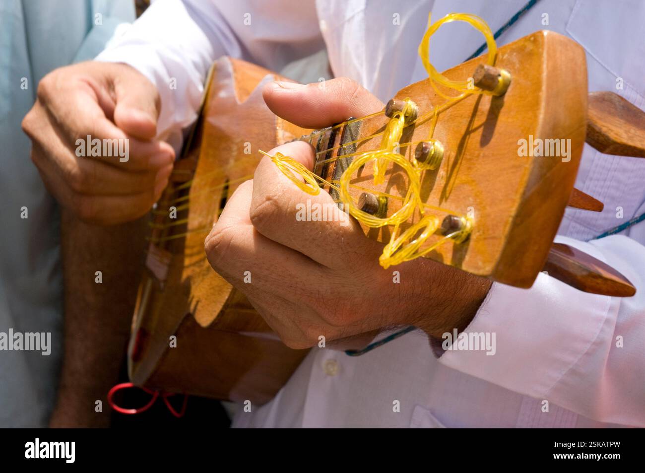 Mejorana guitar, La Mejorana national music festival, Guarare village ...