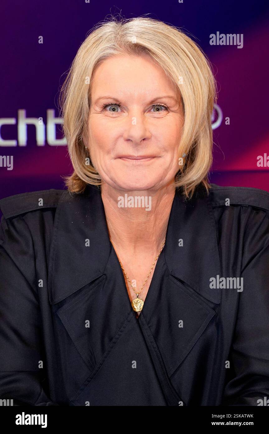Susanne Gaschke in der ARD-Talkshow maischberger im Studio Berlin ...